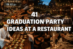 41 Graduation Party Ideas at a Restaurant For Unforgettable Celebration