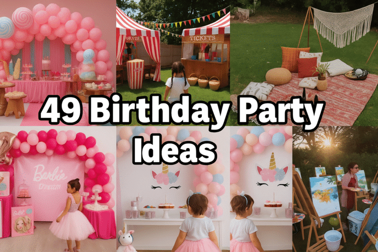 49 Birthday Party Ideas That Will Make Your Celebration Unforgettable