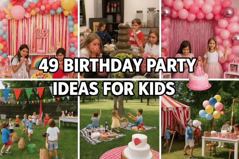49 Fun and Creative Birthday Party Ideas for Kids