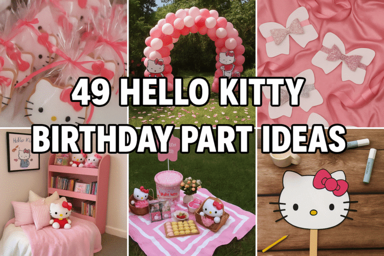49 Hello Kitty Birthday Party Ideas to Make Your Celebration Magical