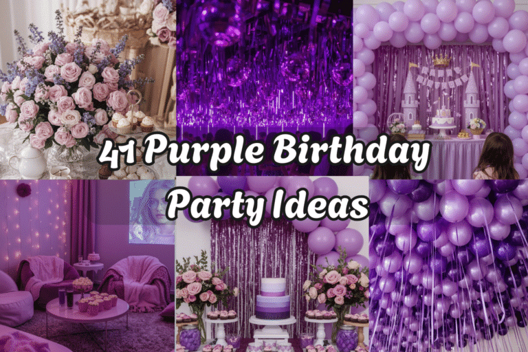 41 Purple Birthday Party Ideas for Every Age