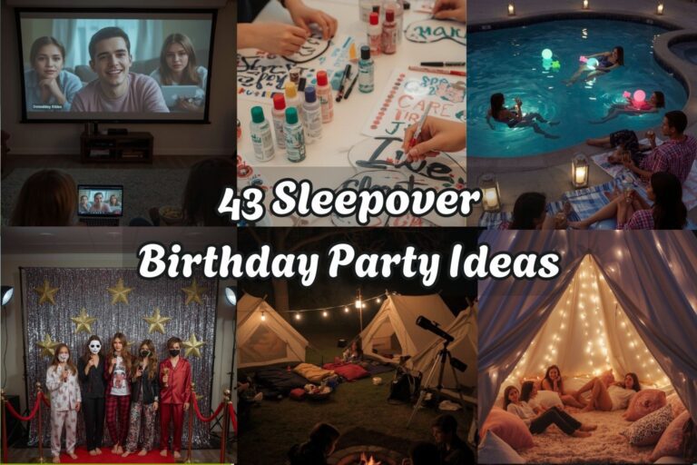 43 Fun and Creative Sleepover Birthday Party Ideas to Try