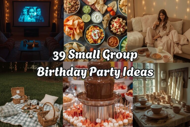 39 Unique Small Group Birthday Party Ideas for Memorable Celebrations