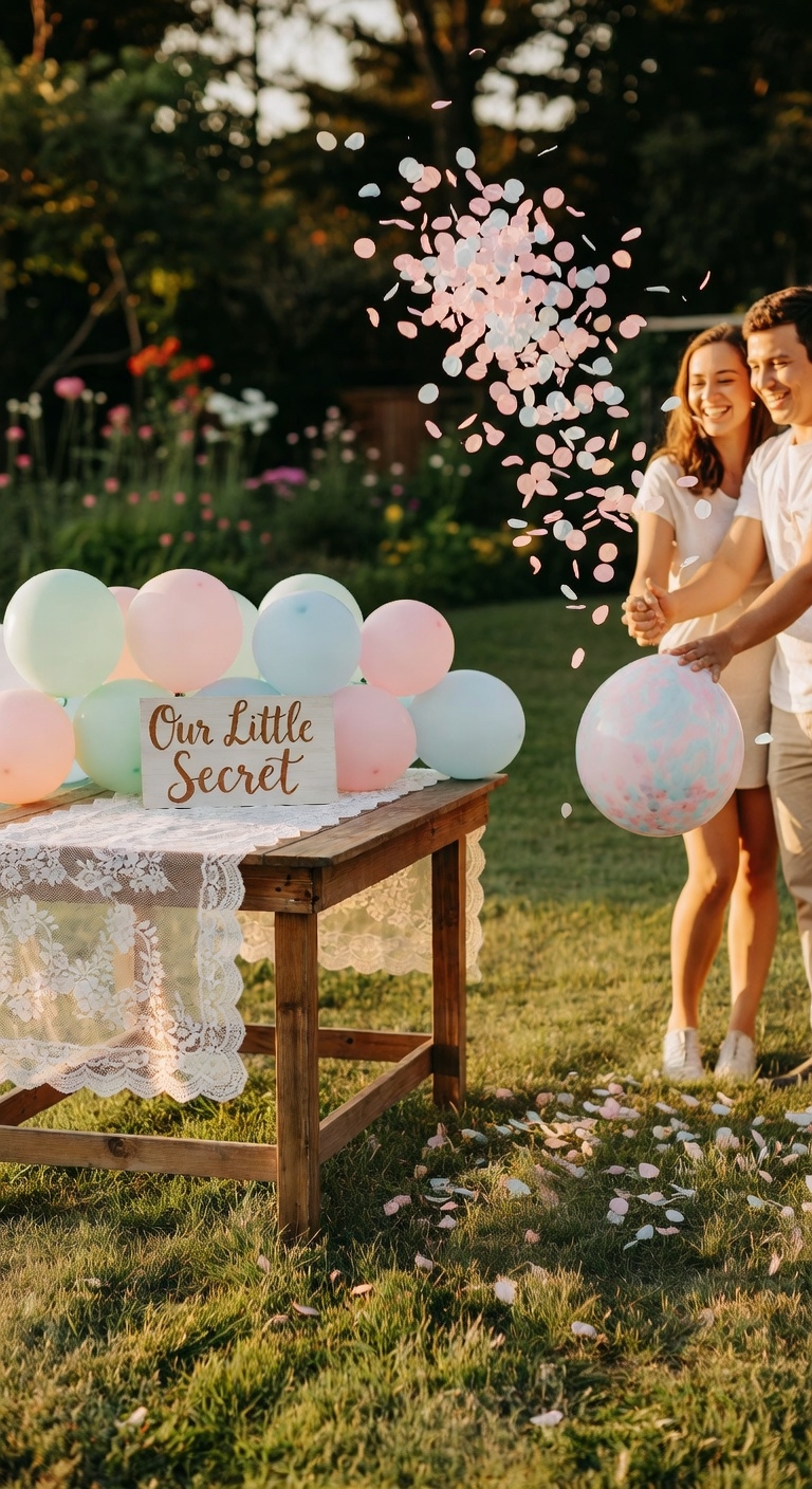 21 Small Gender Reveal Party Ideas for an Intimate Vibe